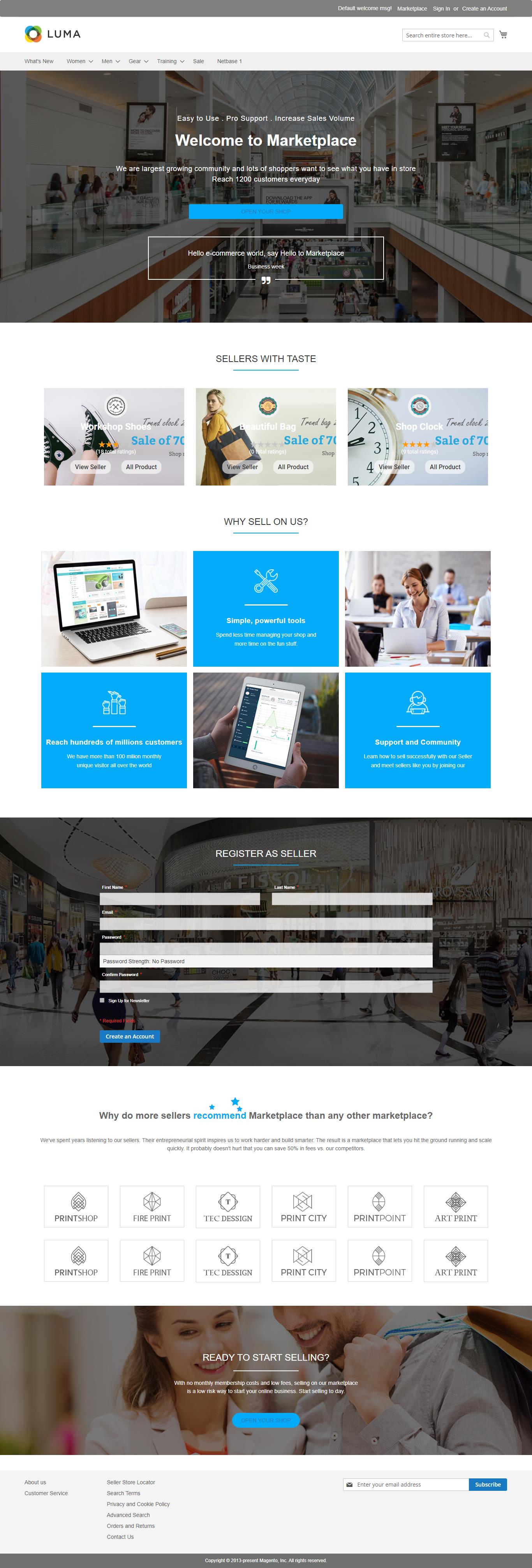 Magento 2 Marketplace Multi Vendor Module By Truemart Codecanyon